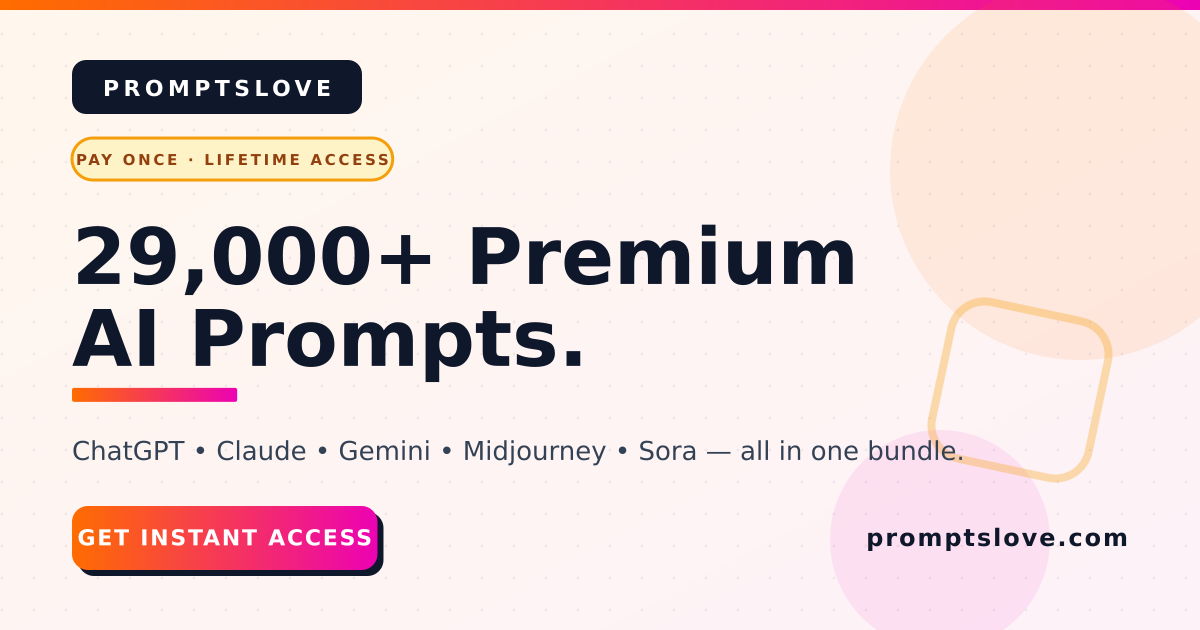 Free Perplexity Prompt Generator (2026) | Promptslove